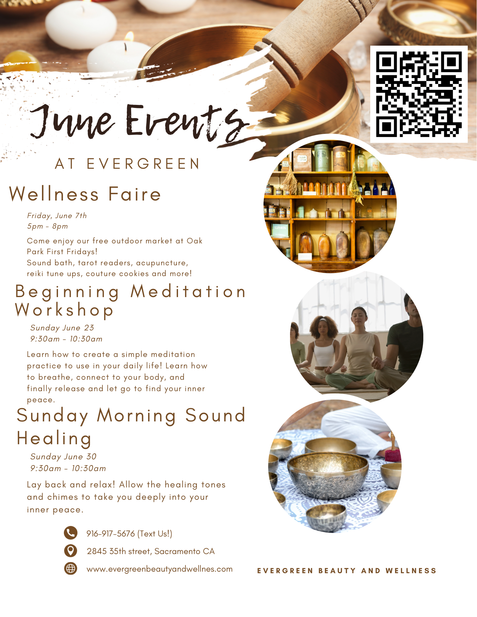 Evergreen Events — Evergreen Beauty and Wellness