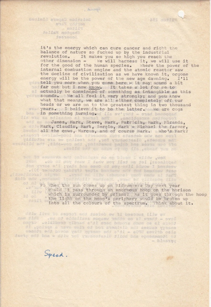 Glastonbury Festival 1970s — My Glastonbury Story