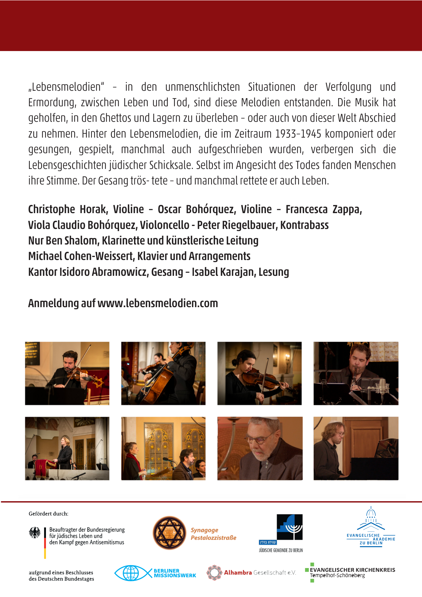 Konzertkalender — Lebensmelodien