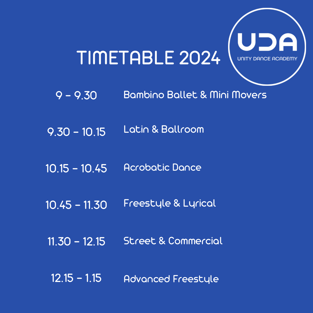 Dance classes - Unity Dance academy