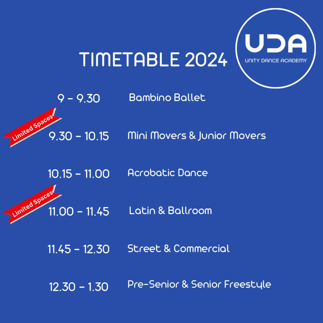 Dance classes - Unity Dance academy
