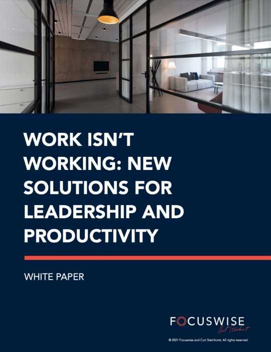 What NOT to Do on Your Leadership Journey — Focuswise