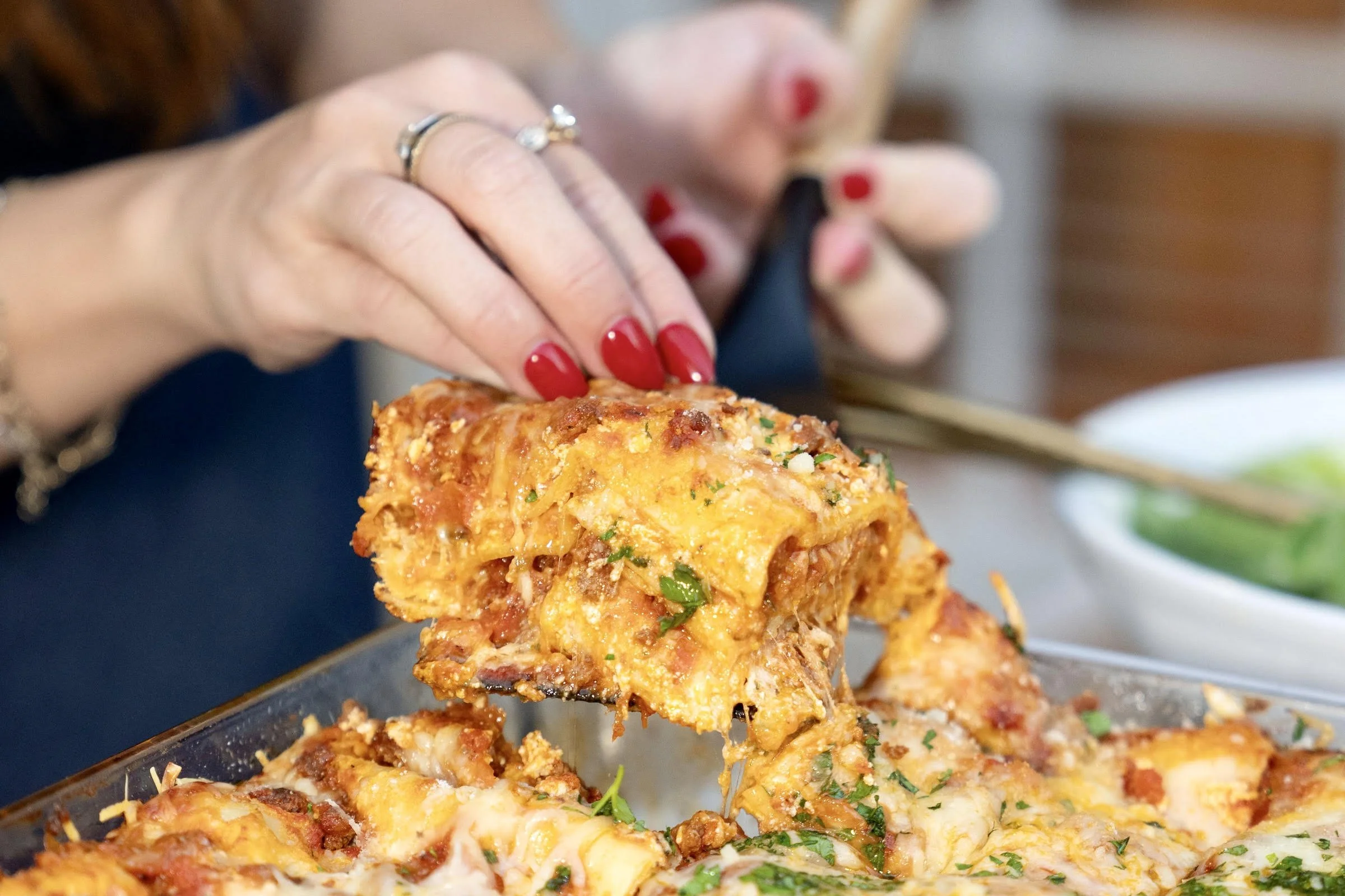 Mom's Lasagna Recipe — sauceyrosie