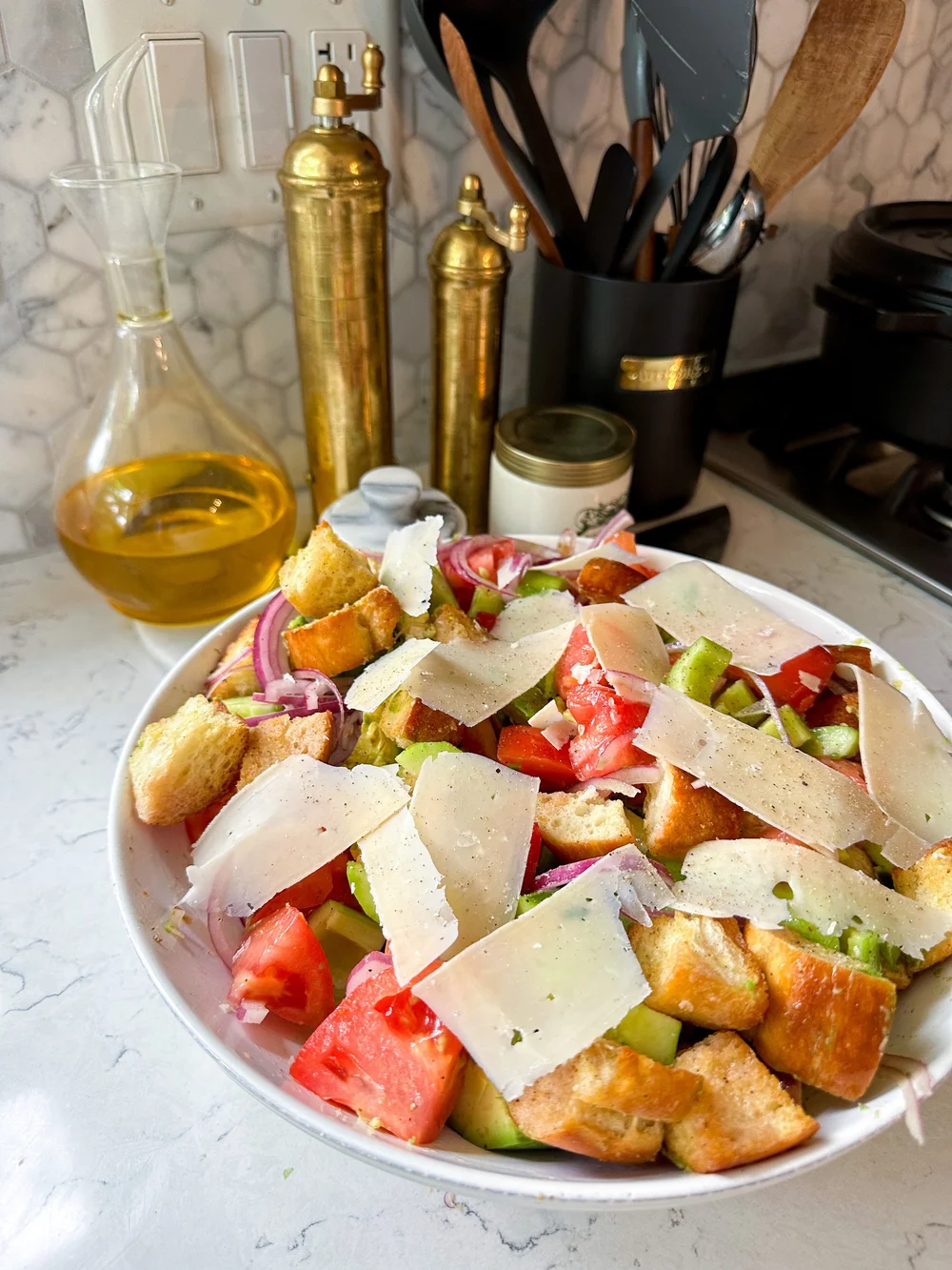 Panzanella Salad — sauceyrosie