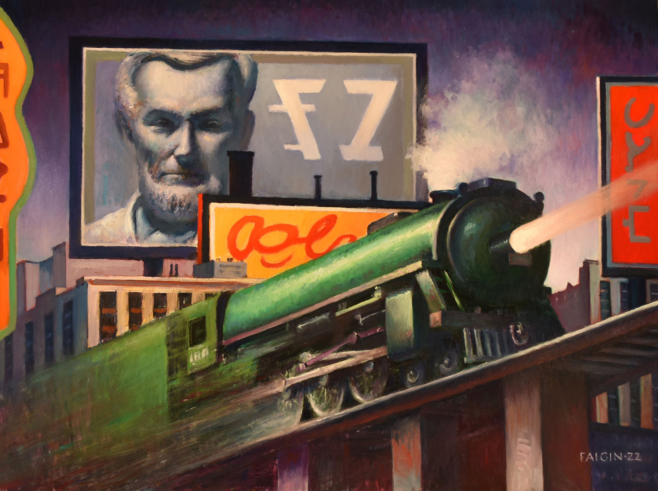 Gary Faigin - Smoke & Mirrors — Harris Harvey Gallery