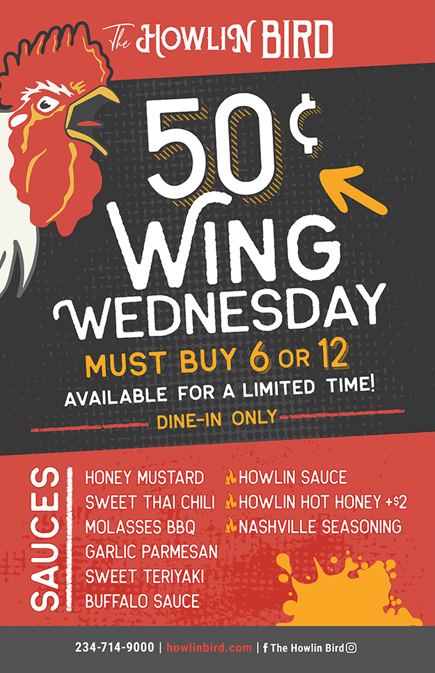 Promotions — The Howlin Bird