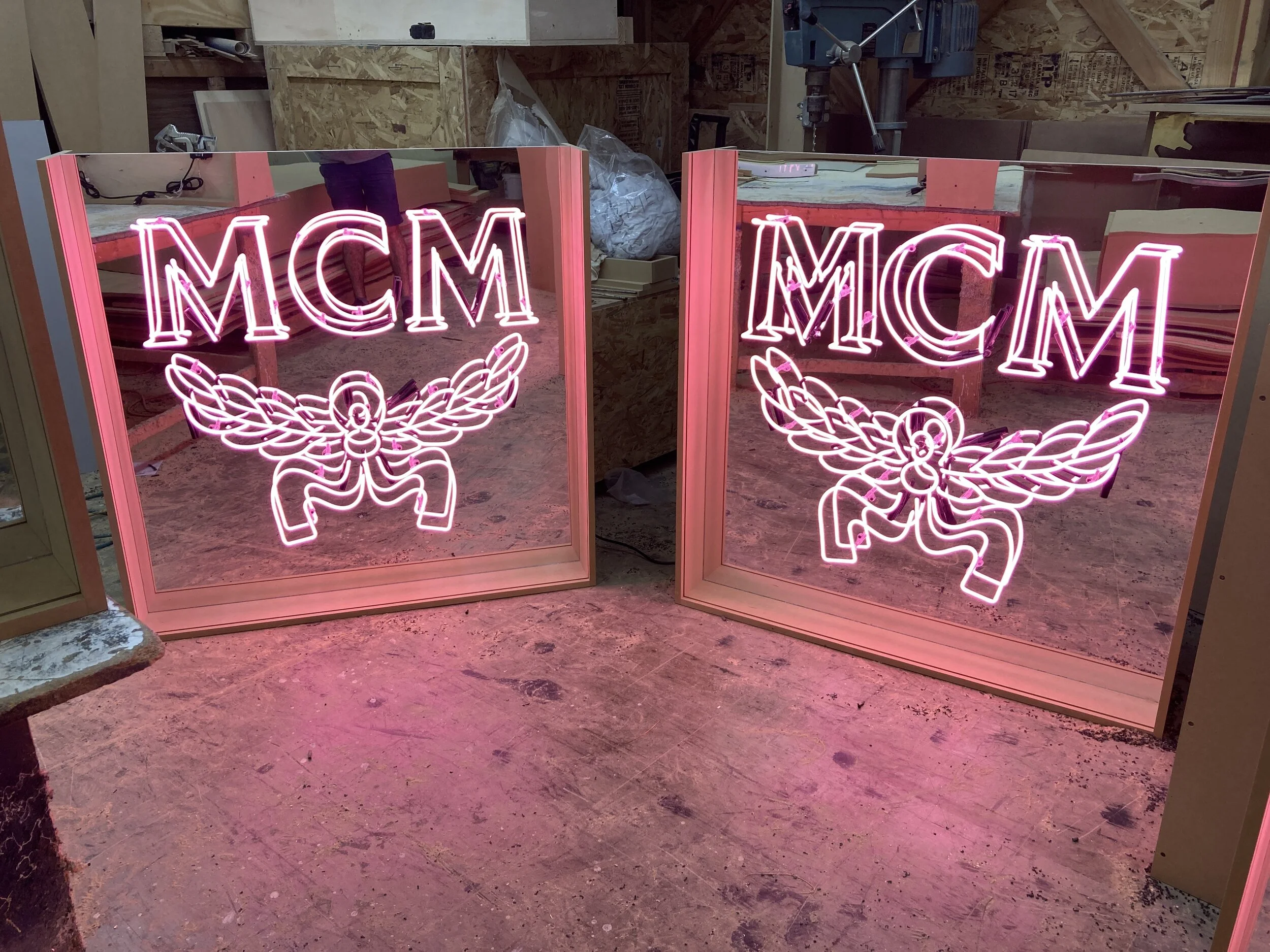 MCM Infinity boxes — Neon Spectacular