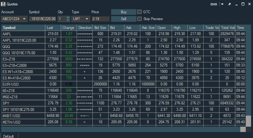 Orion Multi-Trader - trade stocks, futures, options, forex and crypto ...