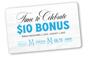 Spring Gift Cards | Give $50, Get $10 — Burntwood Tavern