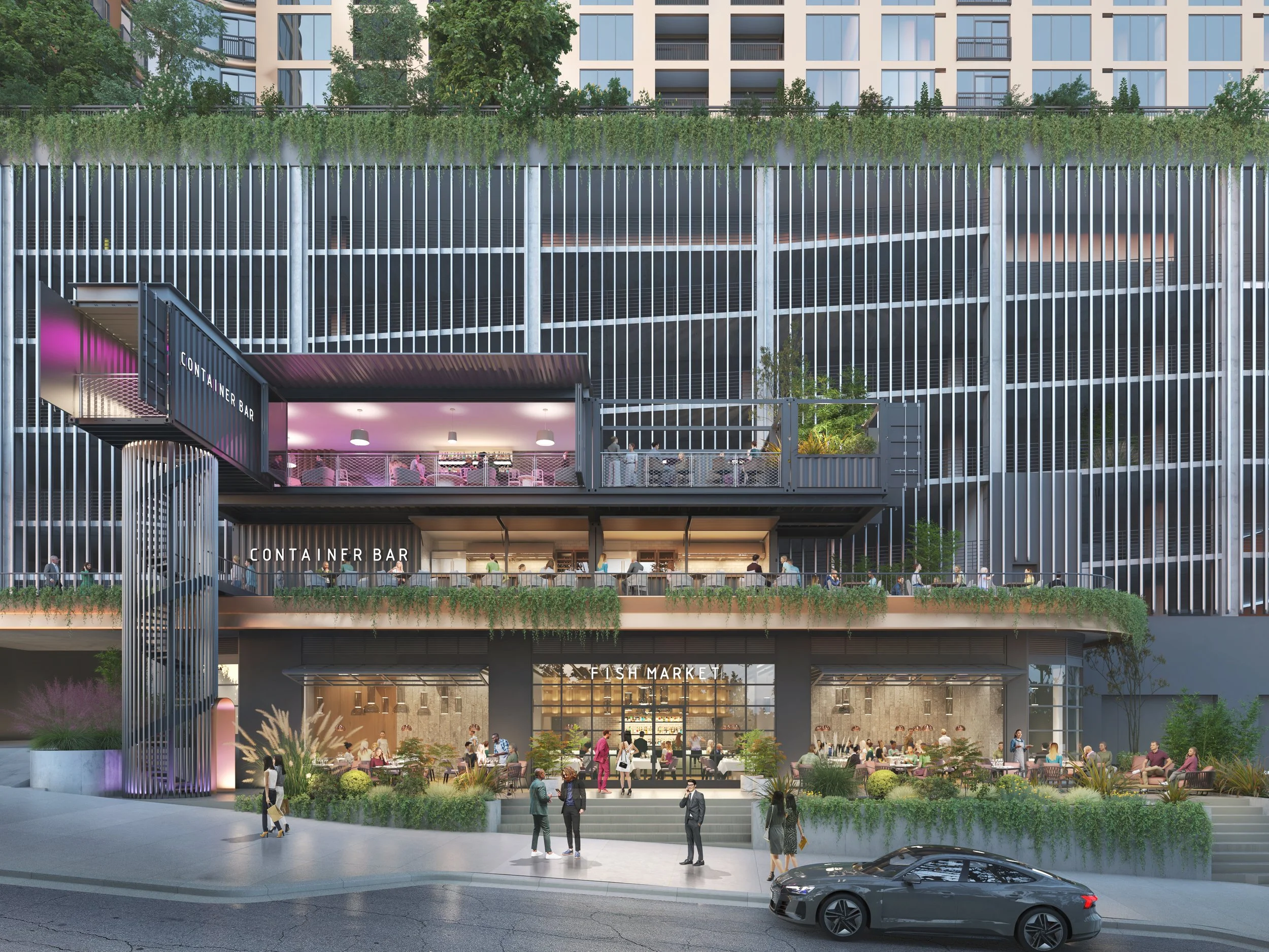 Atlanta Shipping Container Bar Concept — Royal Byckovas | Modern ...