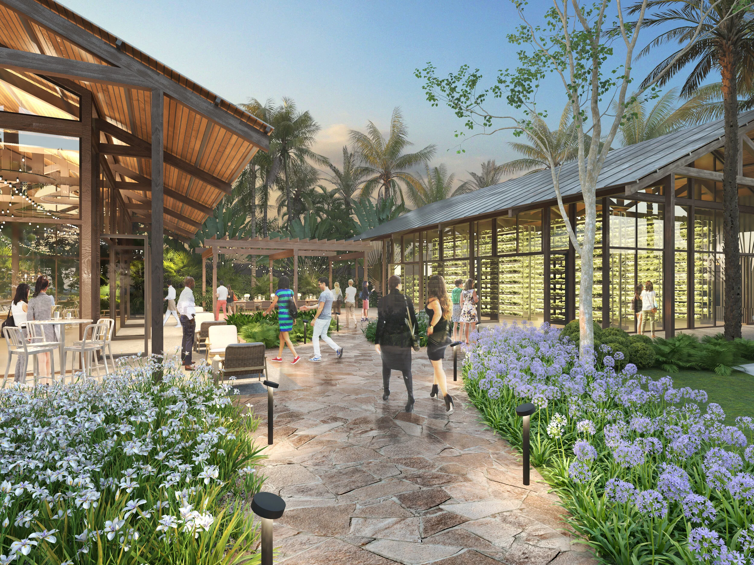 Palm Beach Four Season Agritourism Vertical Farming — Royal Byckovas ...