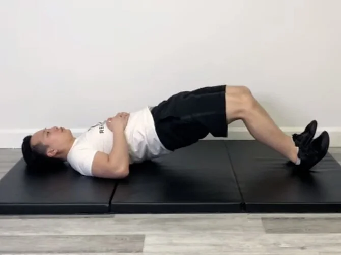 Hamstring Bridge Walks — Rehab Hero