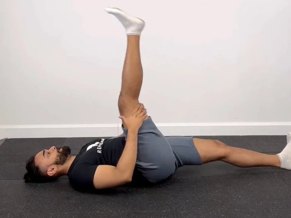 Lying Hamstring Stretch