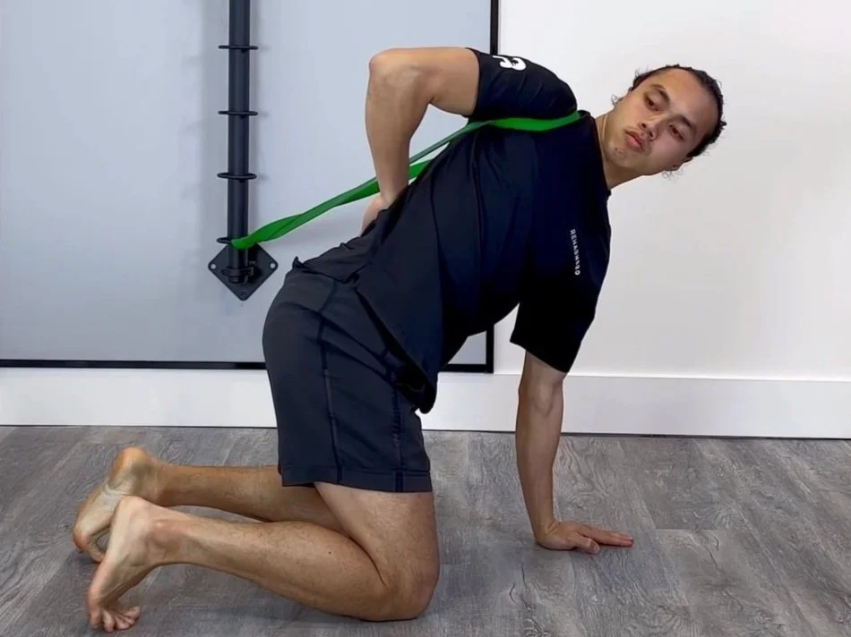 Seated Thoracic Rotation Rehab Hero Seated Thoracic Rotation Rehab Hero