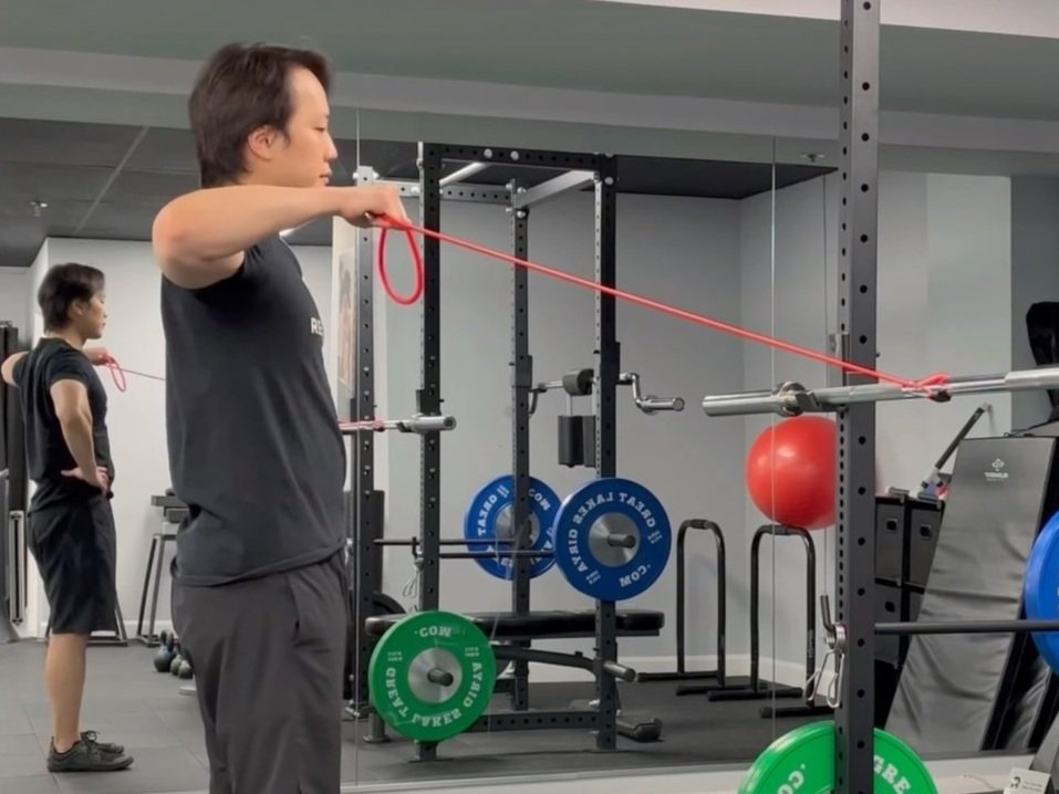 Deconstructed Face Pull — Rehab Hero