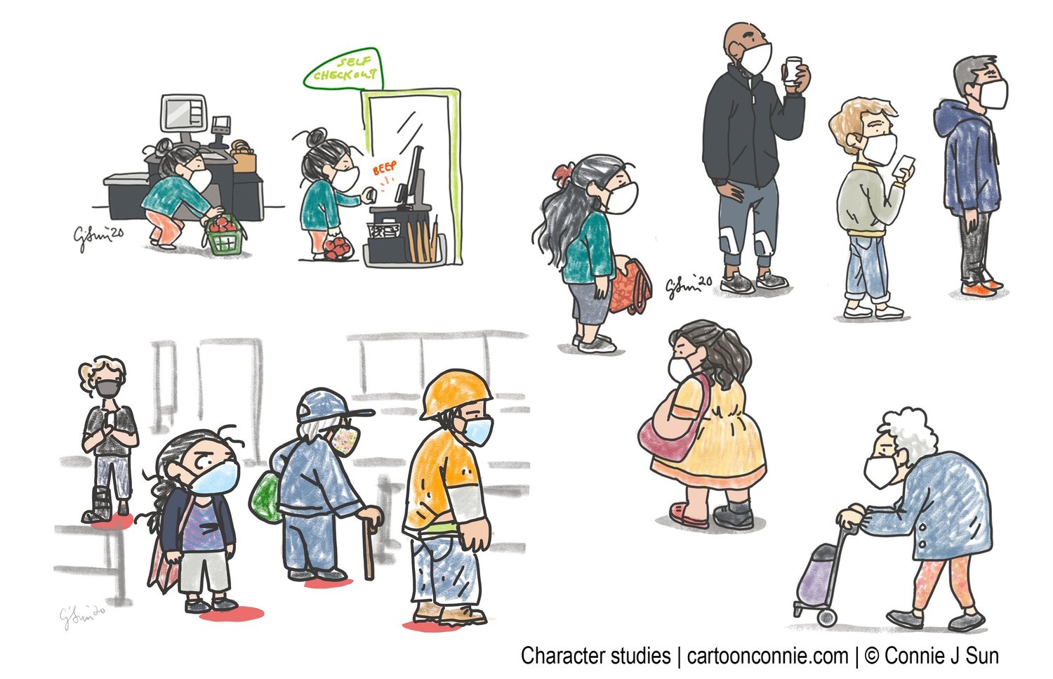 illustration — CartoonConnie Comics and Illustration