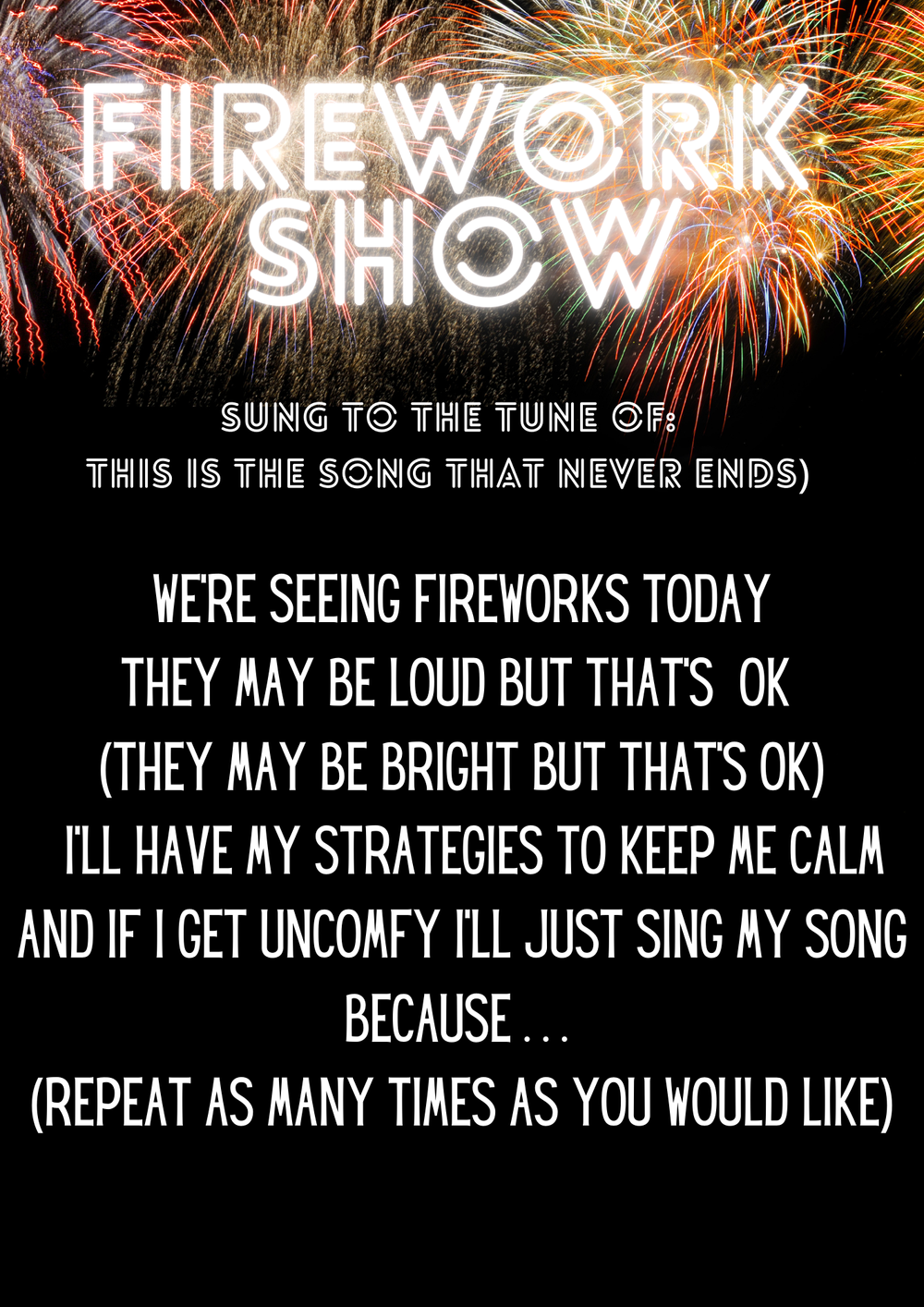 4th of July Firework Show Sensory Tips — Musical Bridges