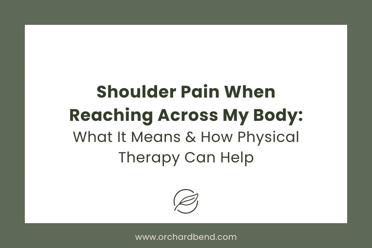 Shoulder Pain When Reaching Across My Body: What it Means & How ...