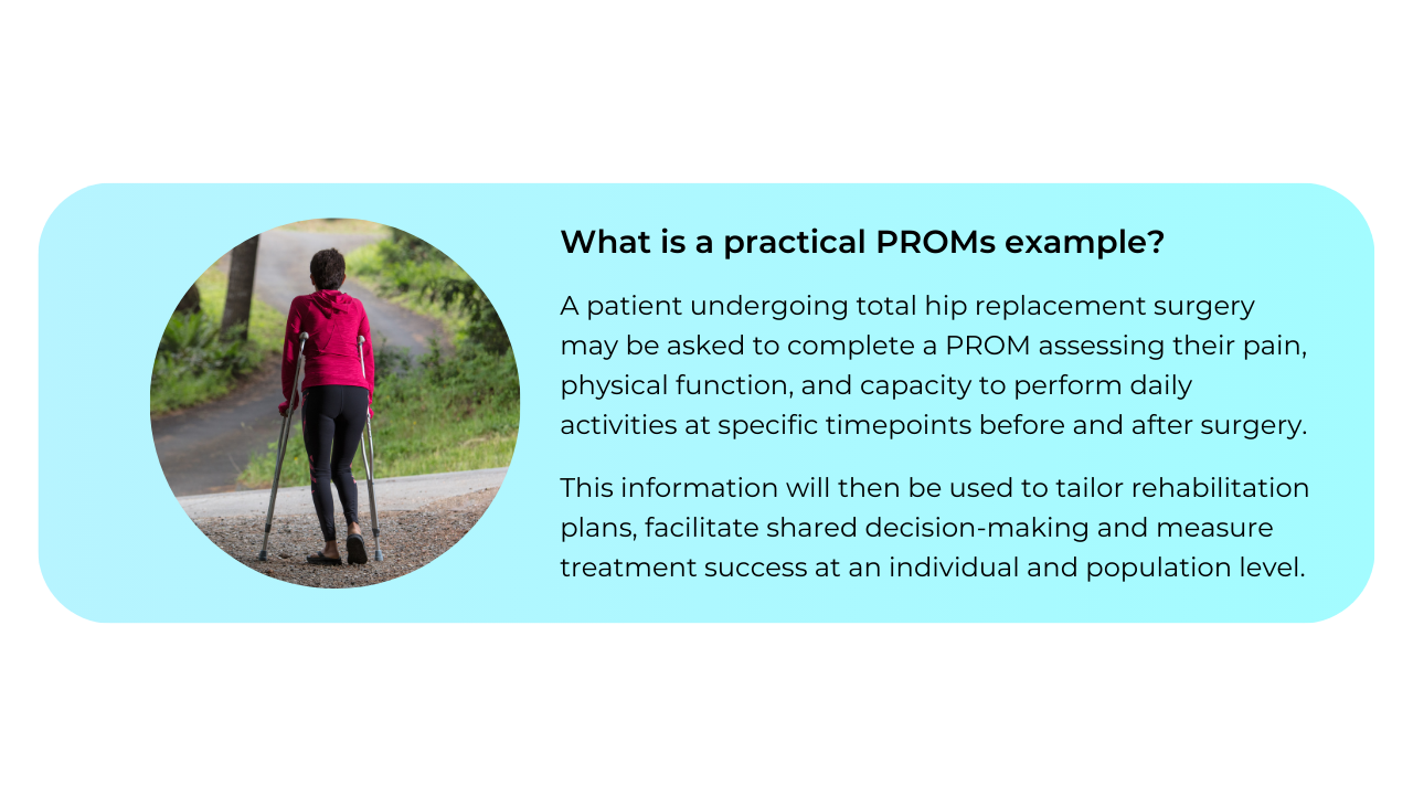 PROMs and PREMs: the building blocks of value-based healthcare — The ...