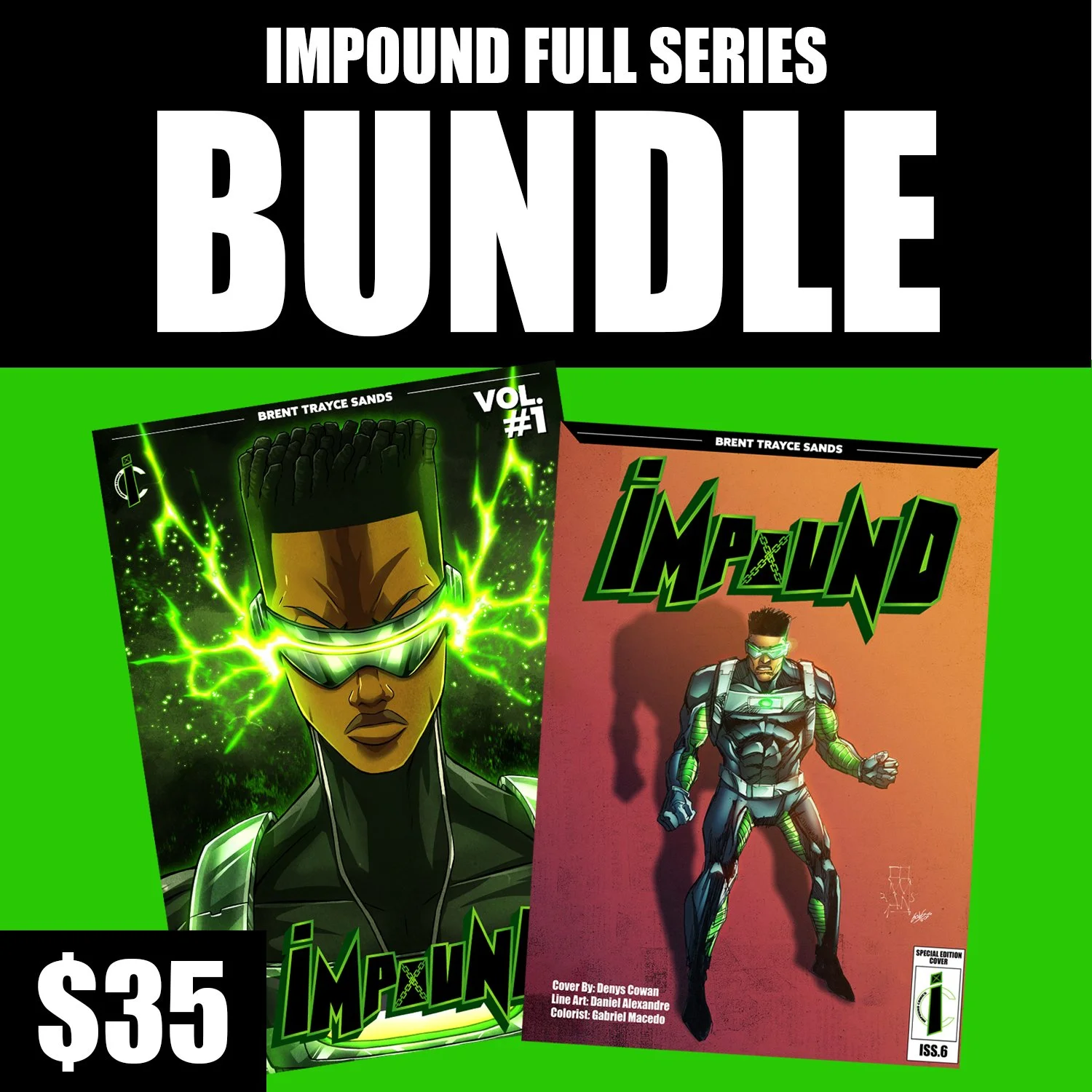 New Impound Full Series Bundle — iMPOUND COMICS