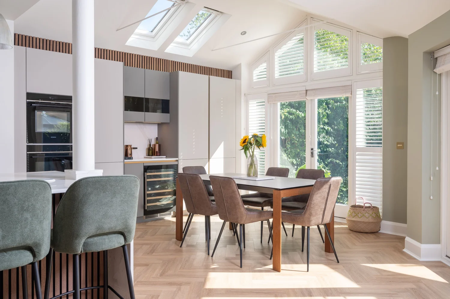 Scandi-Style Open-Plan Kitchen in St Albans | Audus Kitchens