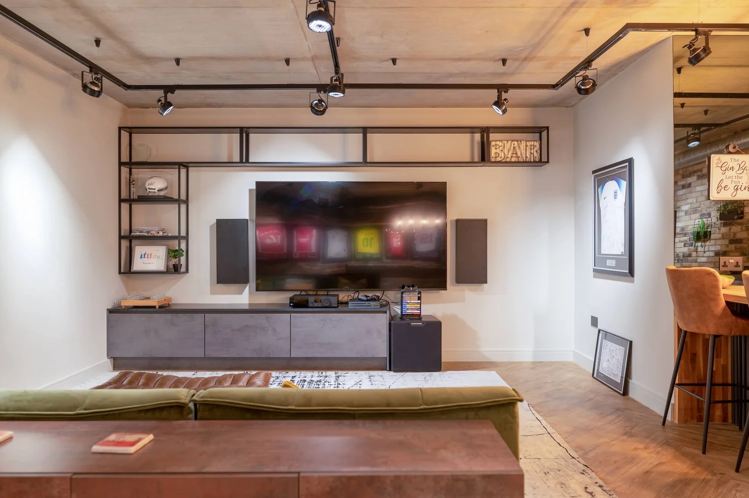 Grey & White Contemporary Kitchen in Midway | Audus Kitchens