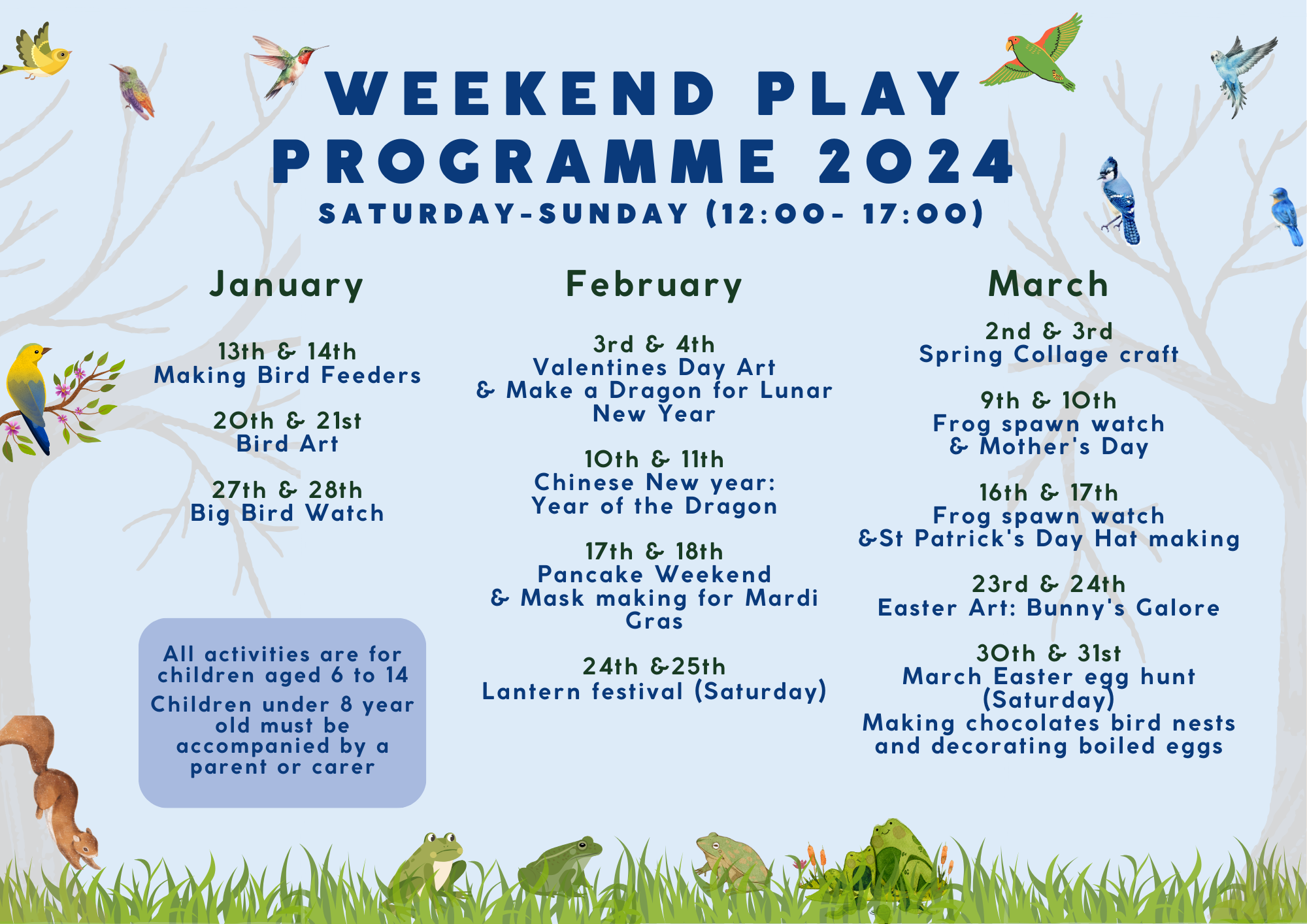 Weekend Play Programme — Calthorpe Community Garden