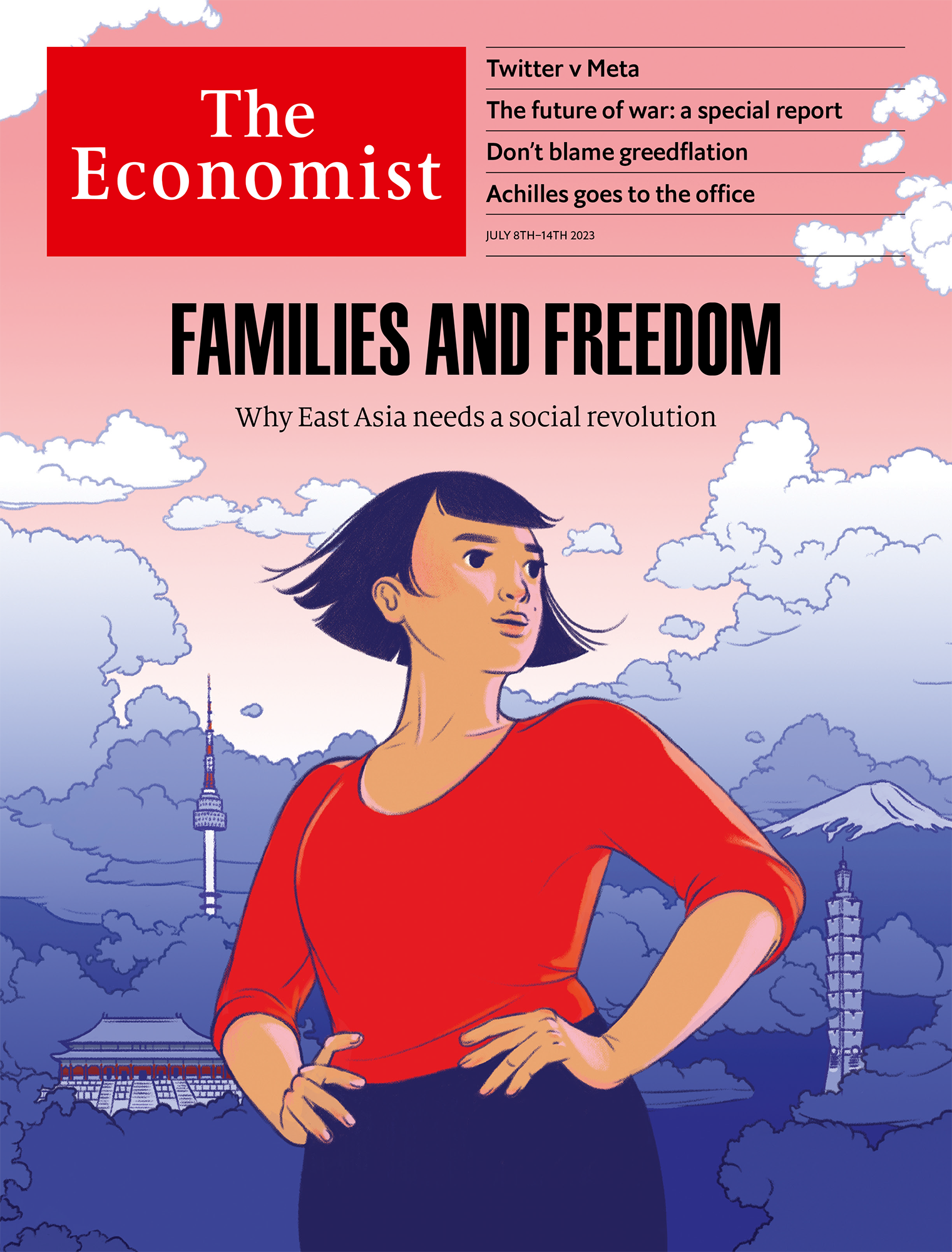 Cover Illustration for The Economist
