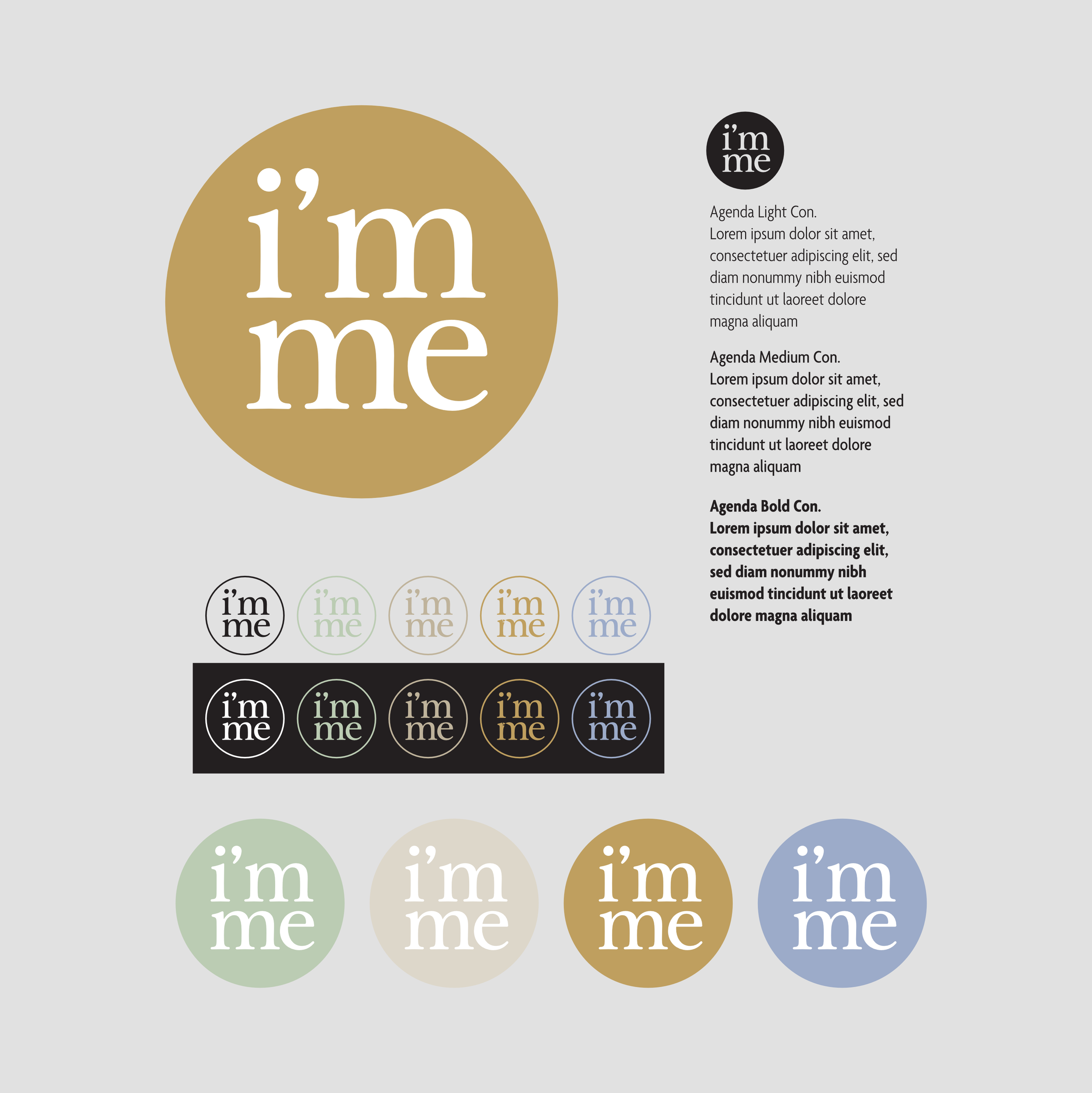 New Logo: I’m me is here — Imme Kock