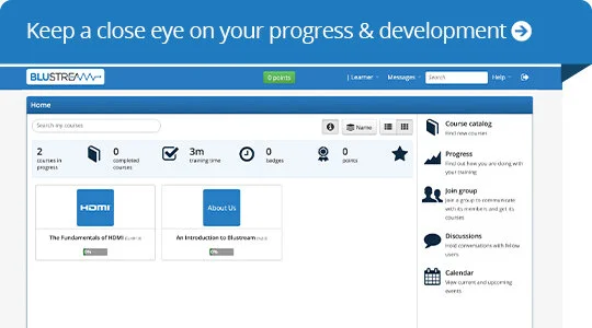 Advanced Learning Portal — Blustream USA