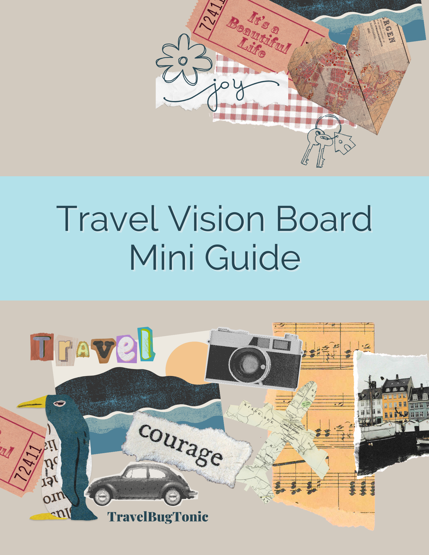 Vision Board TRAVEL — Travel Bug Tonic