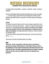 Meeting Scripts — Refuge Recovery World Services