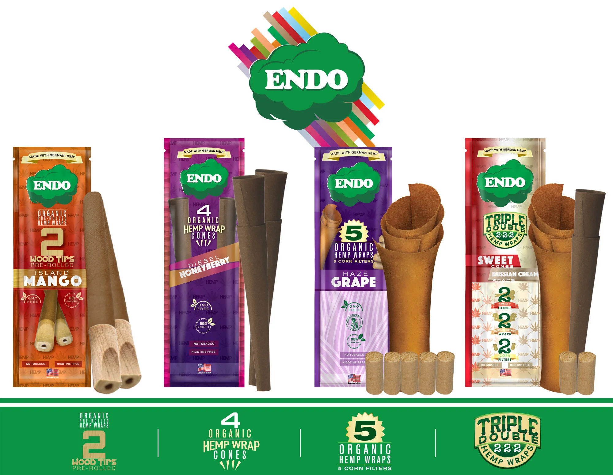 Endo Hemp Wraps