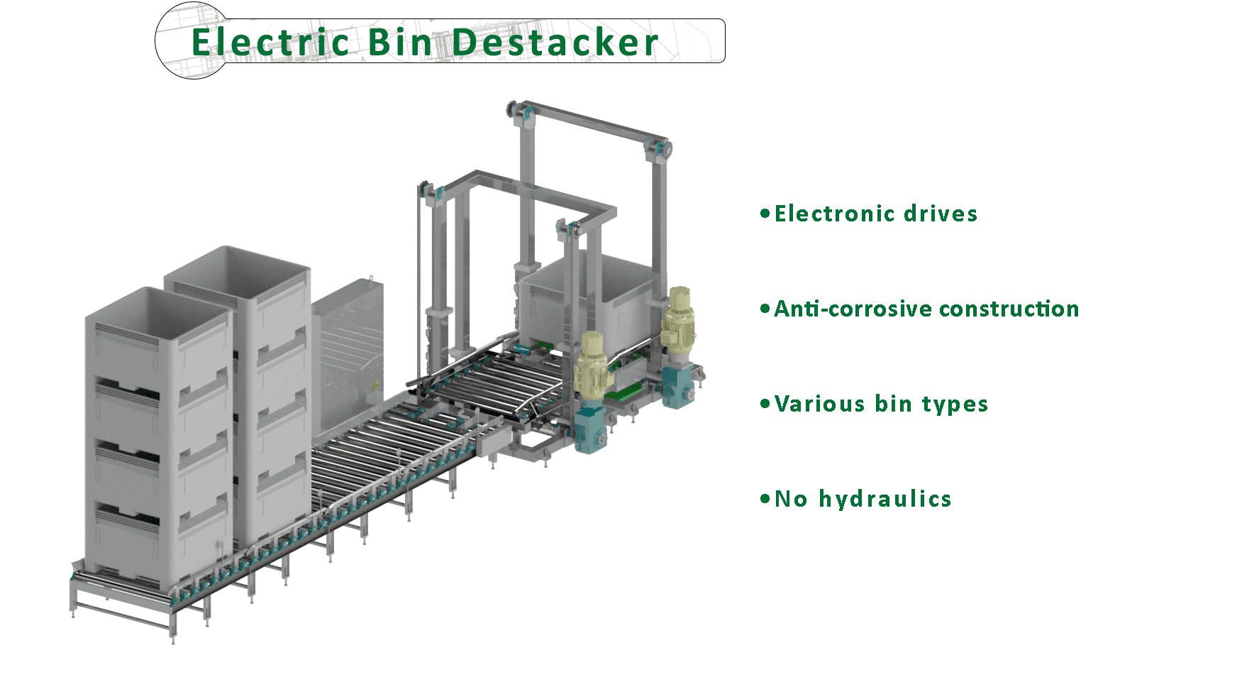 Apple Bin Handling Equipment — Van Doren Sales
