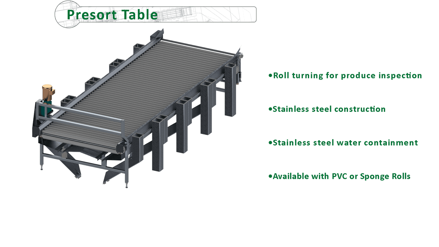Potato Inspection, Sizing, & Optical Grading Equipment — Van Doren Sales