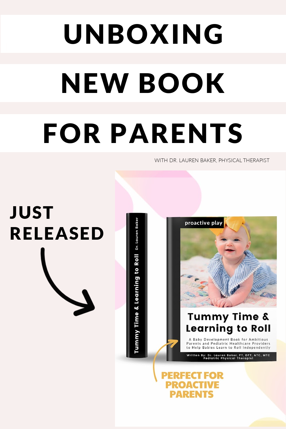 Book on How to Do Tummy Time | Author Unboxing of Tummy Time and ...