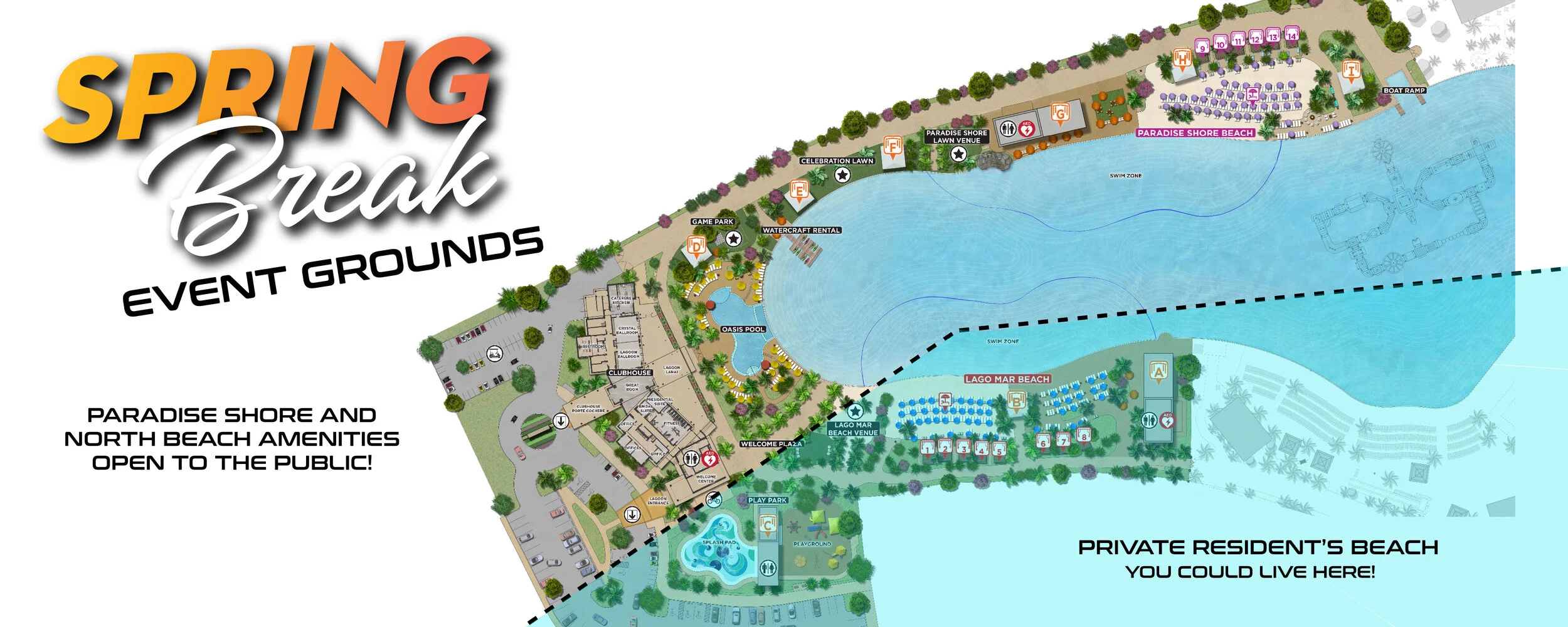 Spring Break at Lago Mar