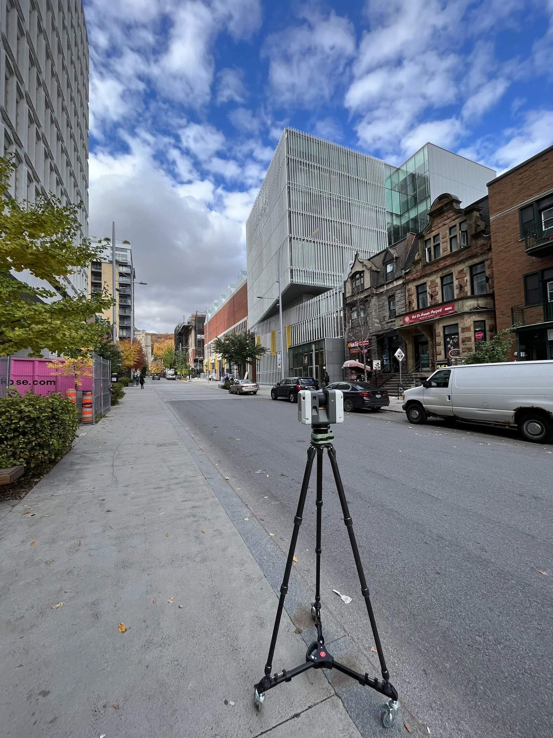 Scan 3D pour les bâtiments, l’architecture et l'industrie manufacturière