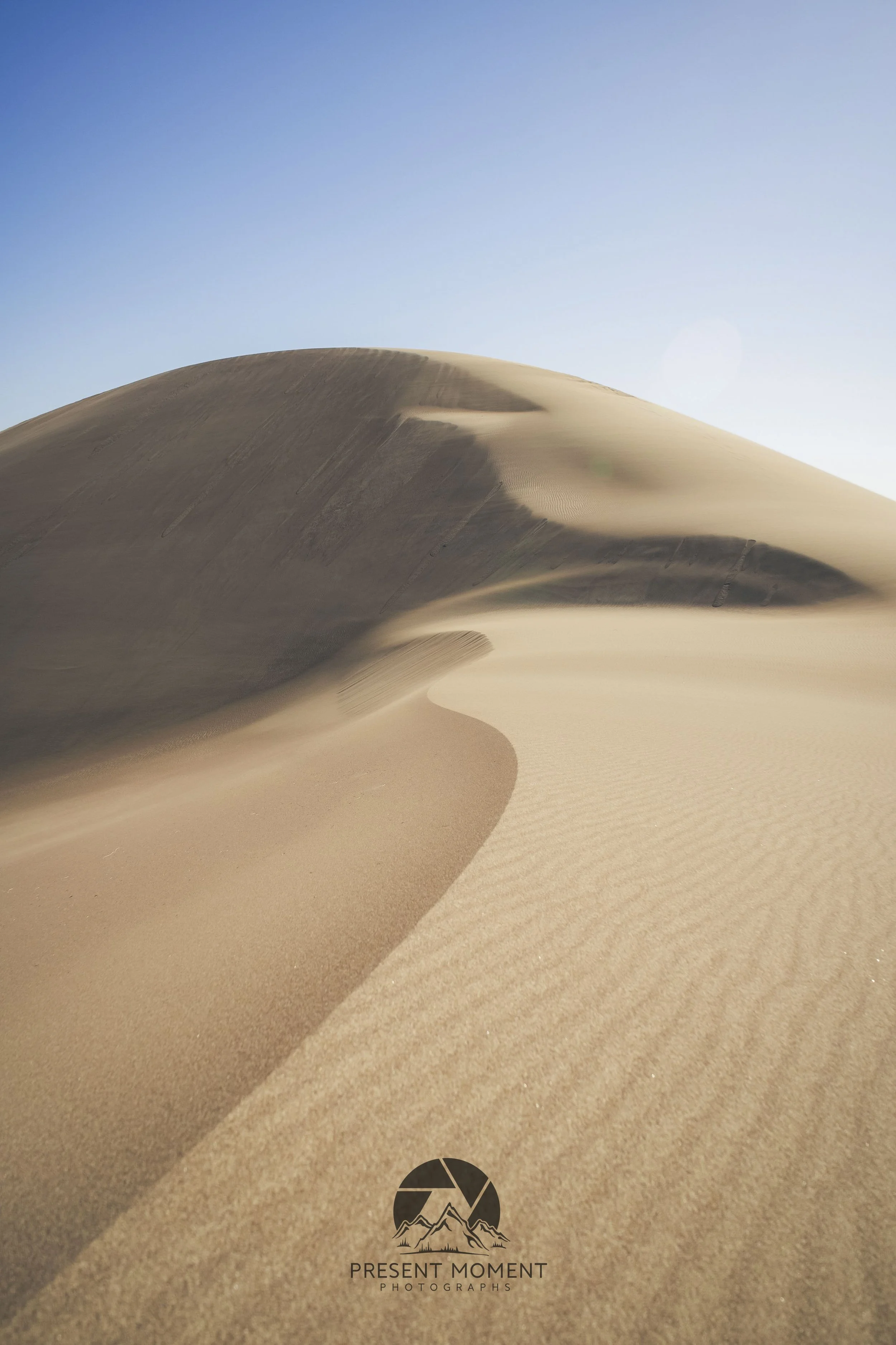 Hiking Star Dune in Great Sand Dunes National Park, Colorado