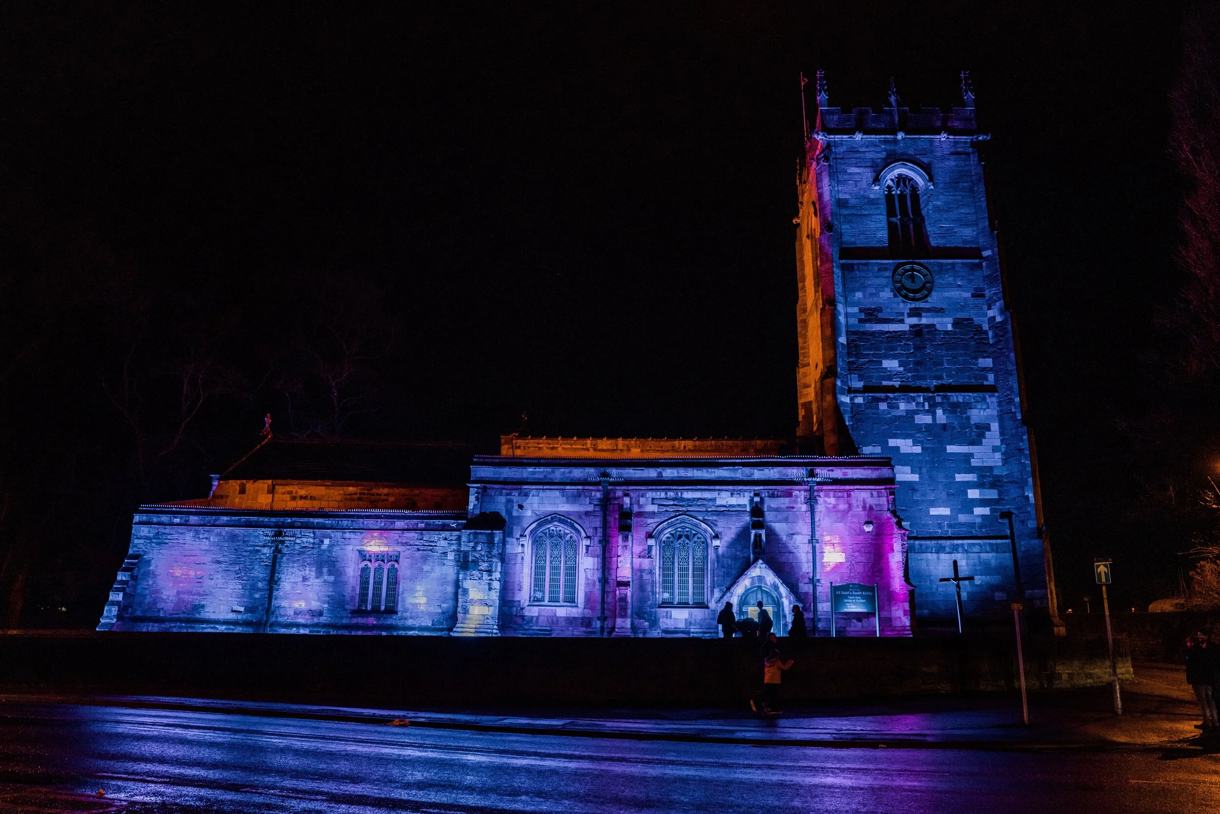 All Saints Church Light Up — Tech LED