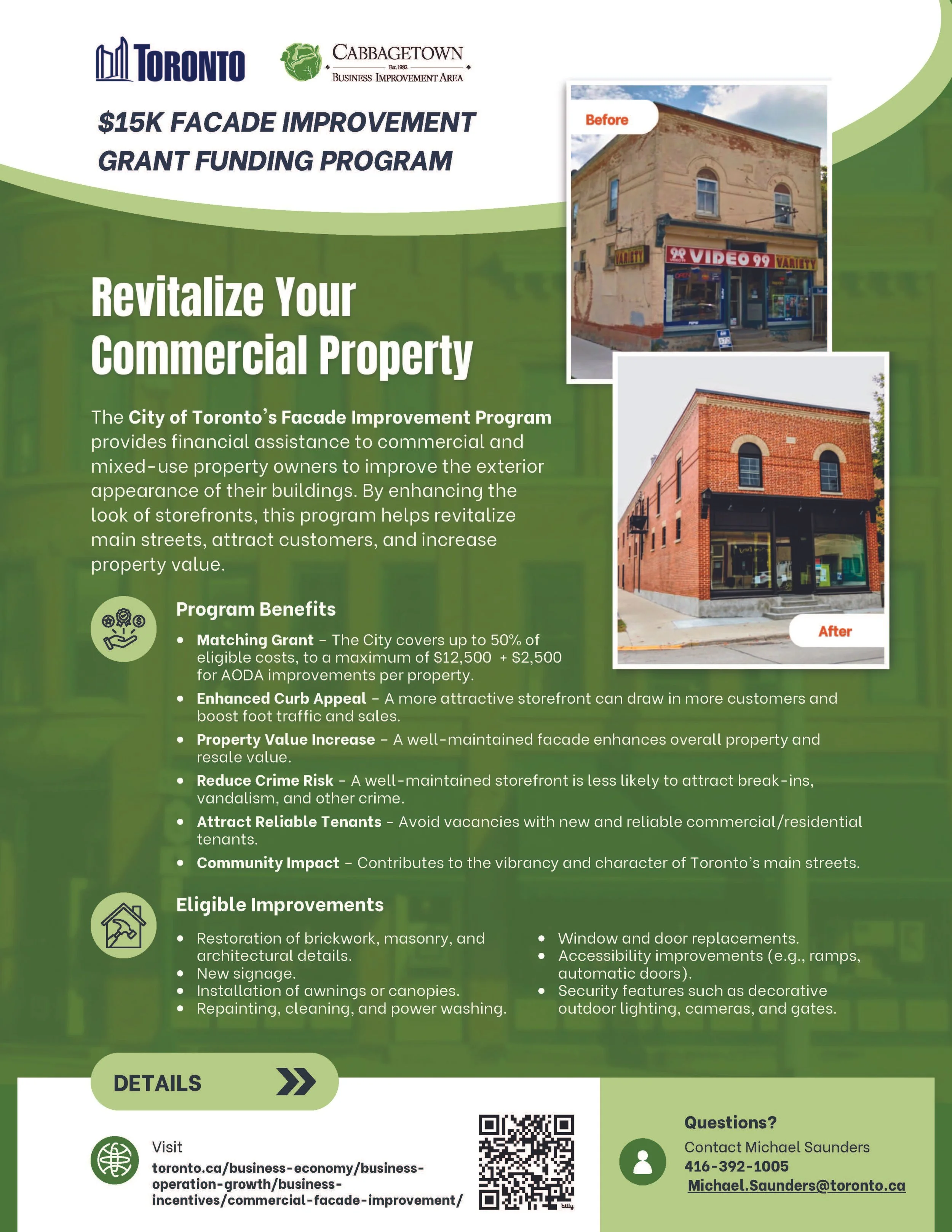 Apply for the City of Toronto’s Facade Improvement Program ...