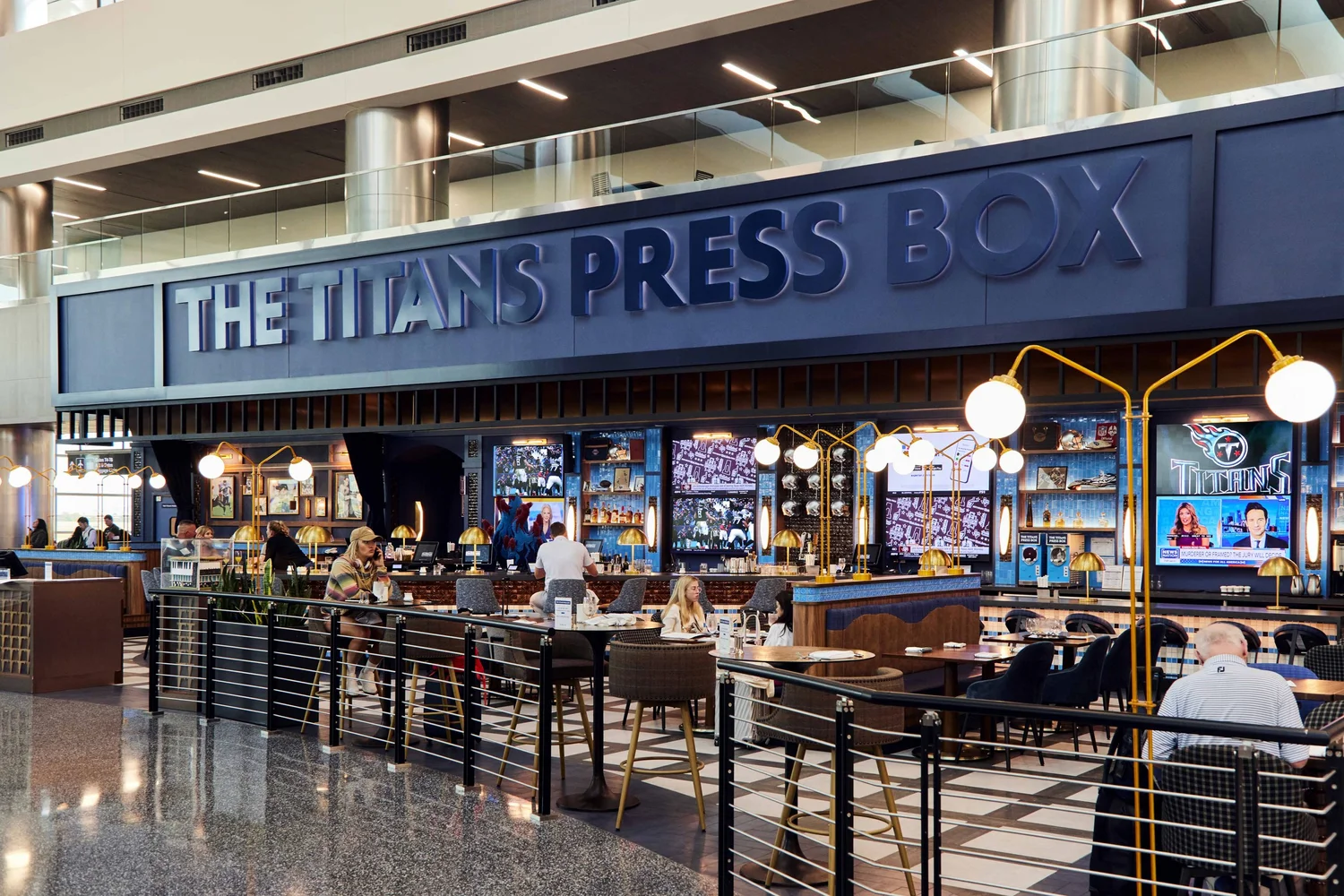 The Titans Press Box — Powell
