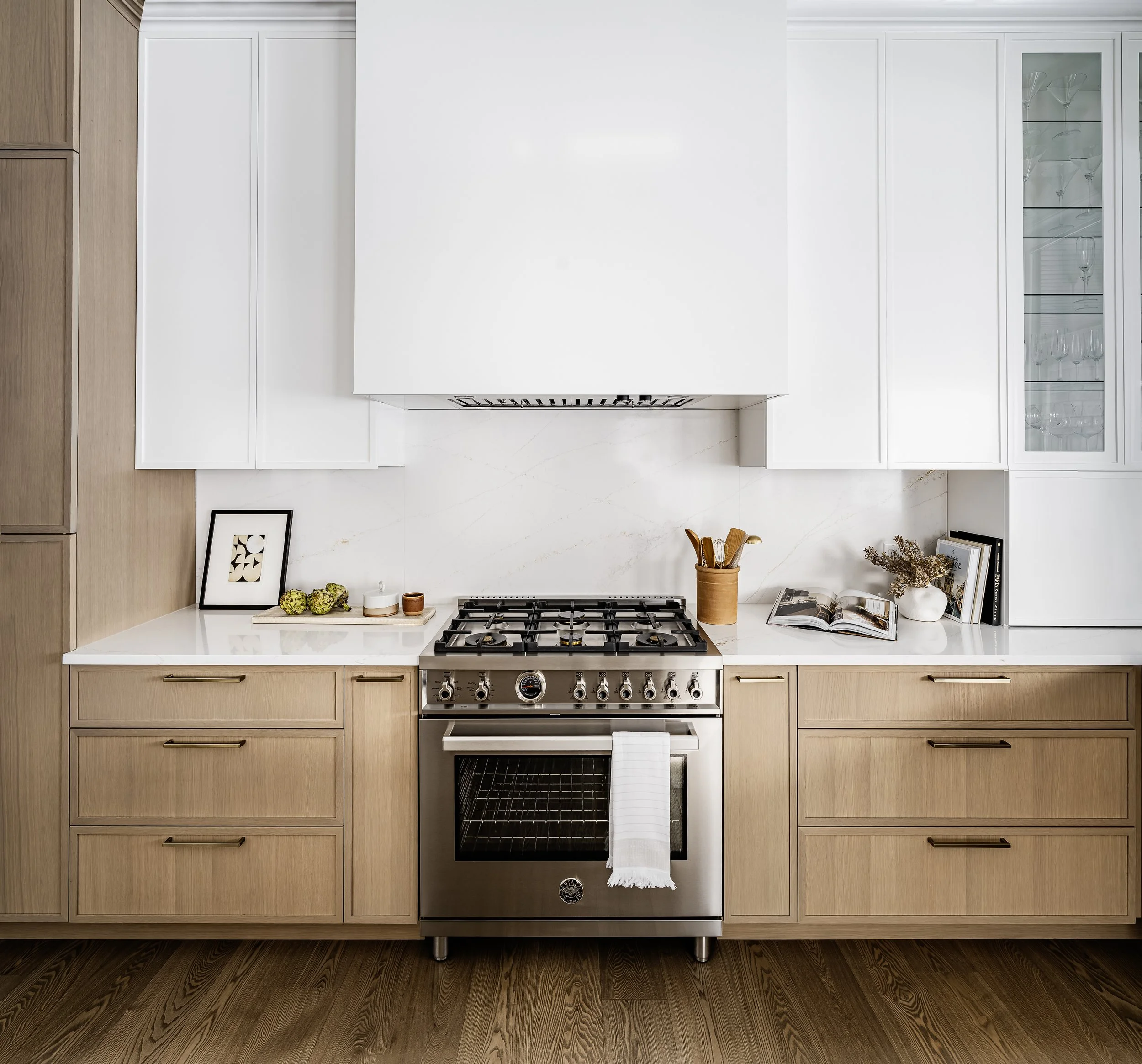Soft Modern Kitchen | Organic Color Palette with White Oak & Matte ...