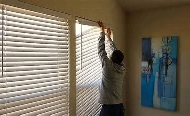 Damaged Mini Blinds