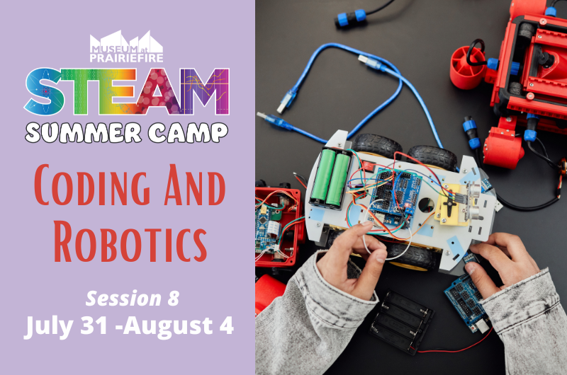 STEAM Summer Camp: Coding and Robotics — Museum at Prairiefire