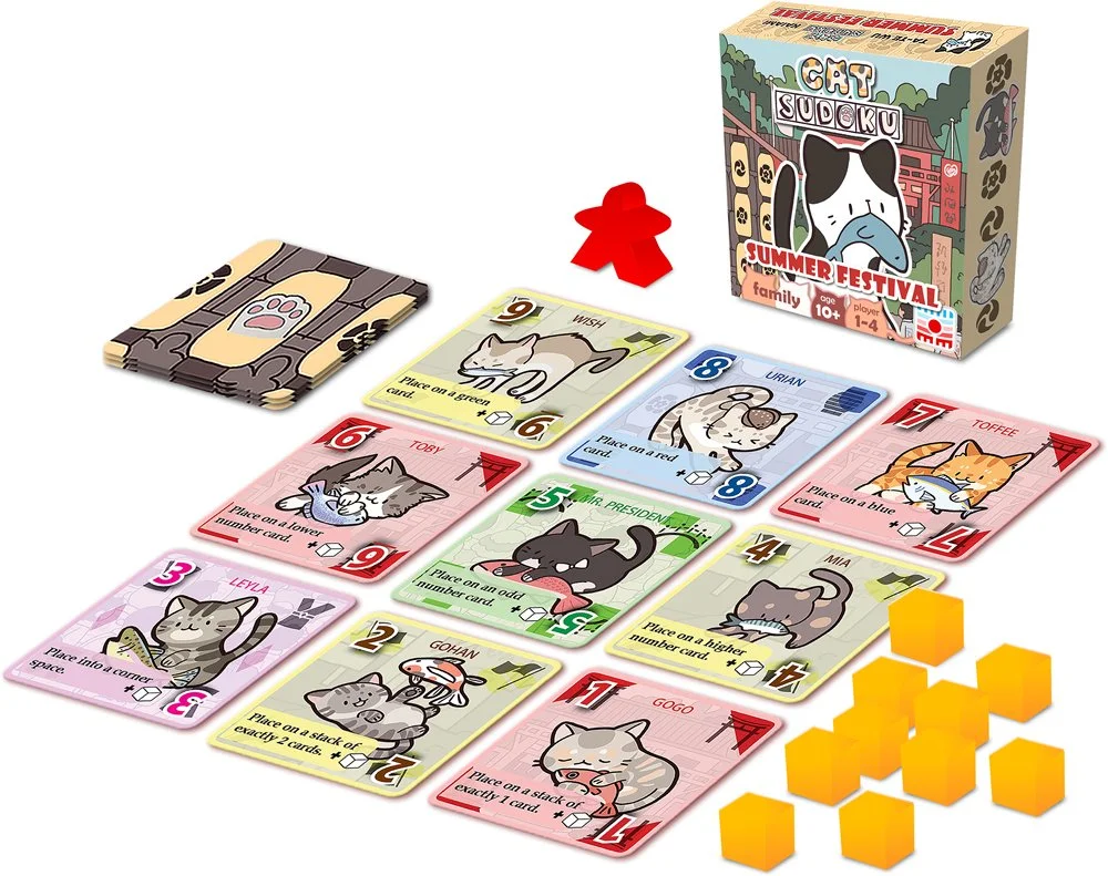 Cat Sudoku: Summer Festival — Sunrise Tornado