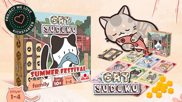 Cat Sudoku: Summer Festival — Sunrise Tornado