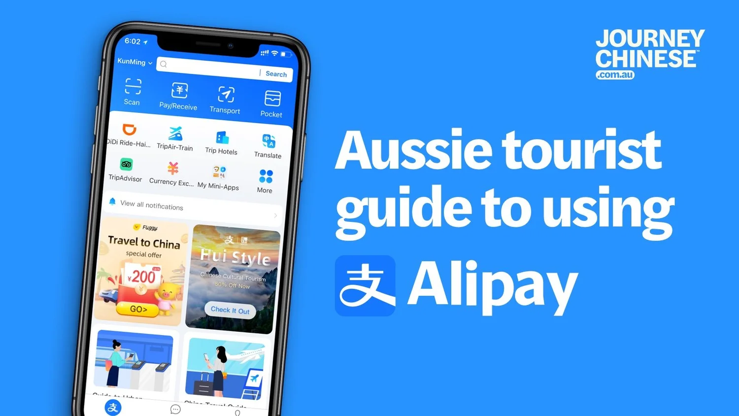 How to use Alipay as a foreigner in China