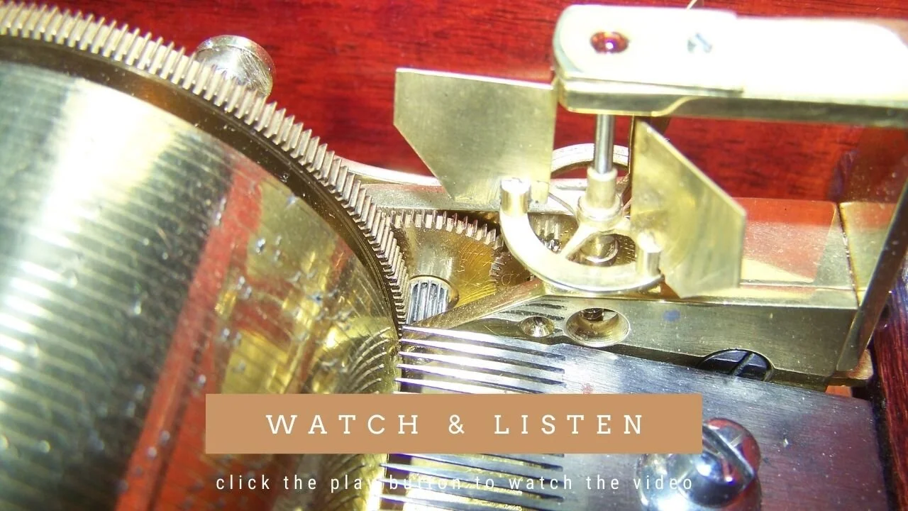 overture music box — Johan Goyvaerts Antique Musical Boxes