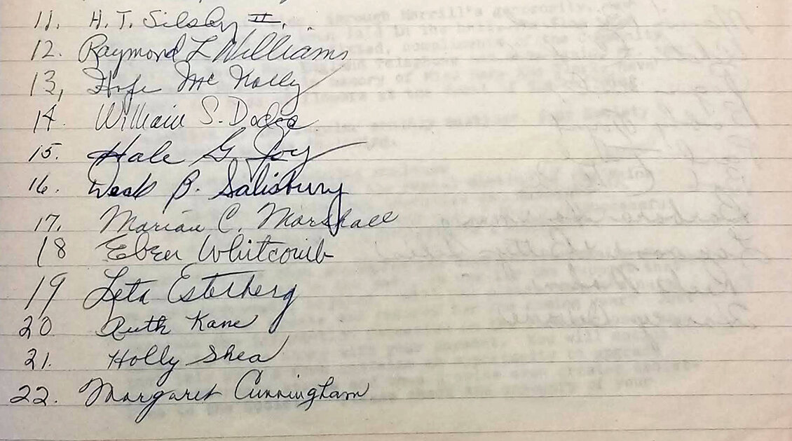 The Ellsworth Historical Society